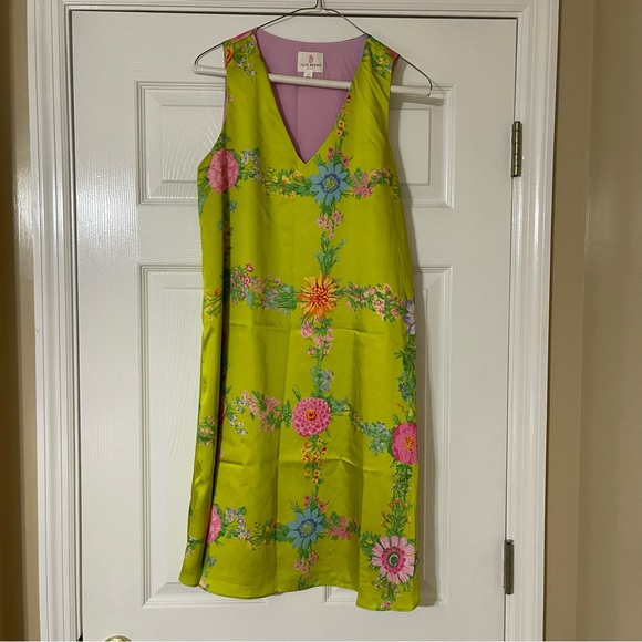 JB by Julie Brown | Dresses | Julie Brown Green Floral Dress | Poshmark
